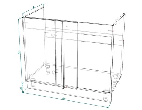 Шкаф нижний угловой ШНУП 1000 Корпус ЛДСП белый 16мм фасад фрезеровка Кельн МДФ софт