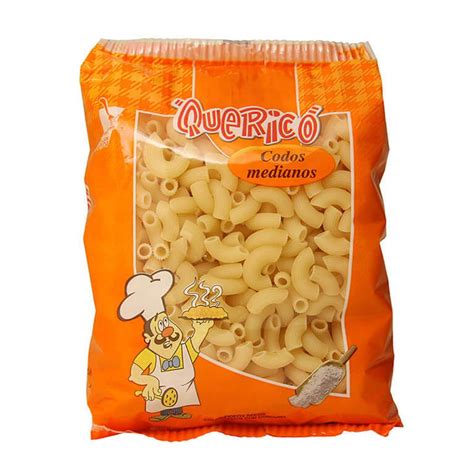 Fideo Codos Medianos Que Rico 500g Arjosimarprod