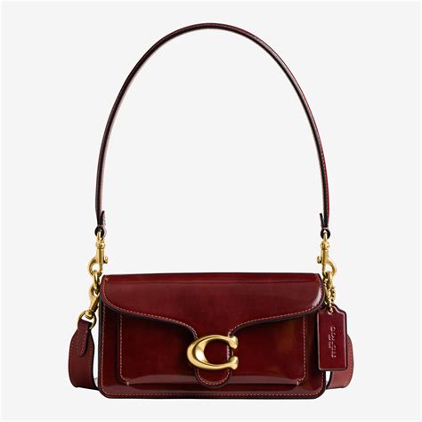 Coach Tabby 20 Shoulder Bag Brass Dark Neutral Worldshop