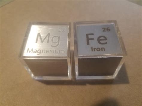 1 Inch Cubes From Luciteria Elementcollection