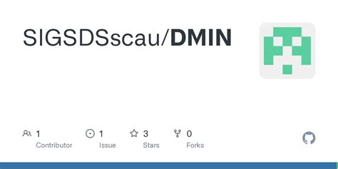 Github Sigsdsscau Dmin