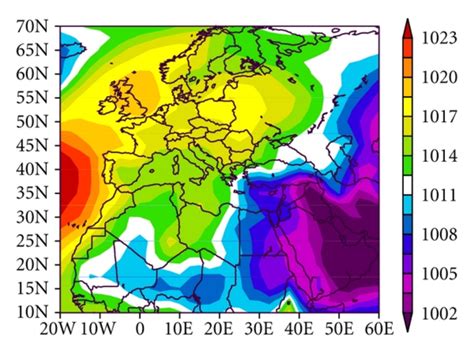 Meteorological Fields From Ncepncar Reanalysis The Anomalies Are Download Scientific Diagram