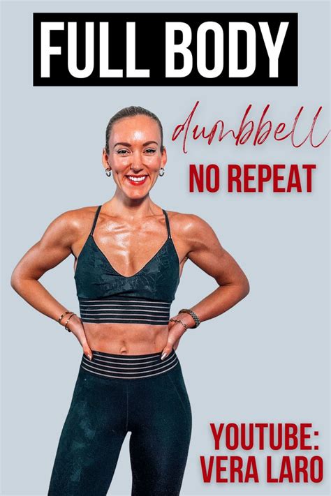 30 Min Full Body Dumbbell Workout No Repeats