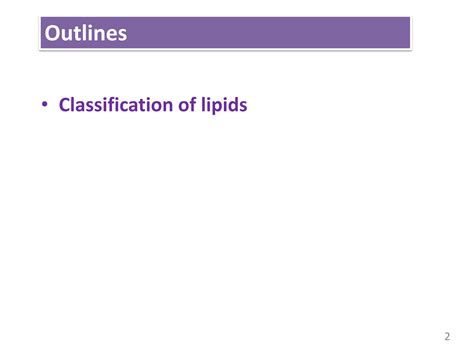 Solution Lipids Classification And Its Types And Fuction Detail Pdf