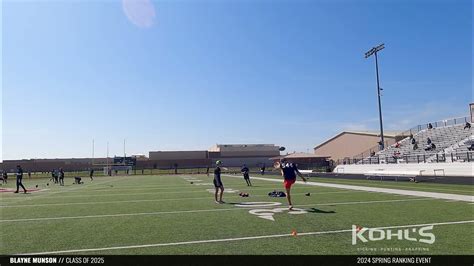 Blayne Munson 2024 Spring Ranking Event Highlight Video Youtube