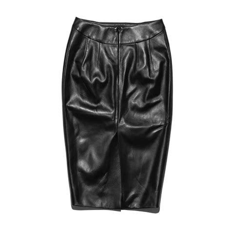 Leather Executive Assistant Skirt Patron Of The New