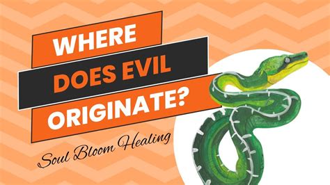 Does Evil Exist Only As An Outside Source Youtube