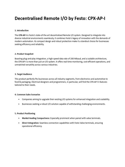 Decentralised Remote Io Pdf Automation Information Technology