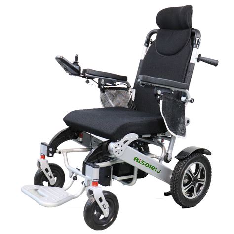 Remote Control Recline Back Power Folding Electric Wheelchair China