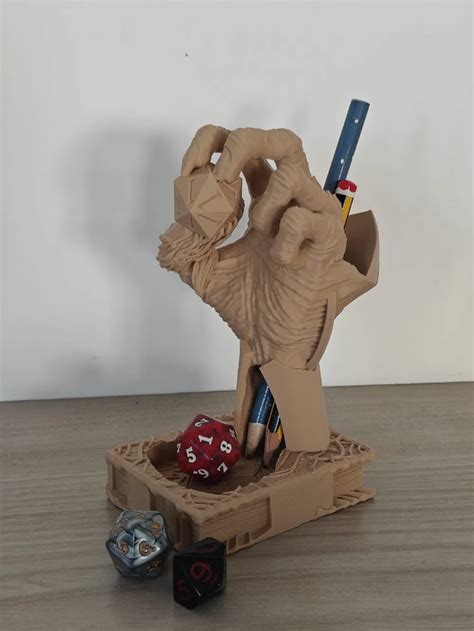 Hand And Eye Of Vecna Dnd Dice Roller And Holder By Matdesign