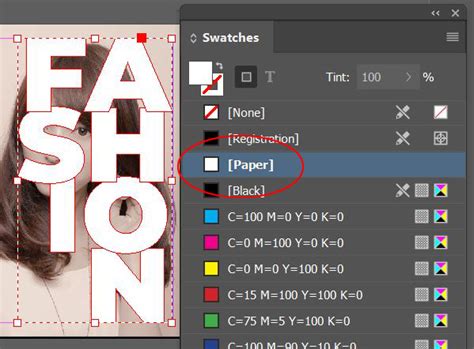 Text Overlay In Indesign Nick Cassways Designblog