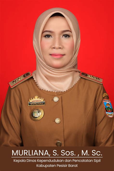 Struktur Organisasi Disdukcapil Kabupaten Pesisir Barat