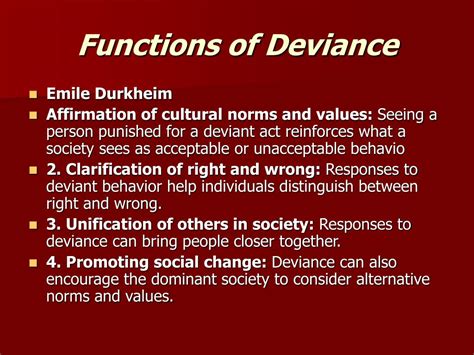 What Are The 5 Social Functions Of Deviance At Aiden Darcy Blog