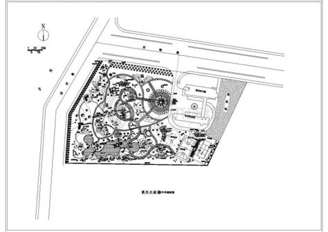 高尔夫球场室外环境规划设计CAD图纸 景观规划 土木在线