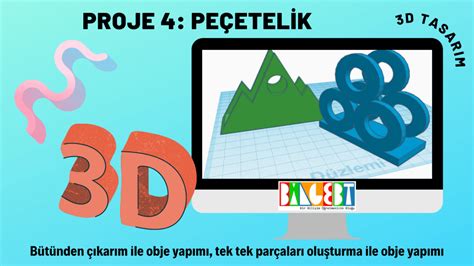 Video Tinkercad Peçetelik Projeleri Bilge Bt