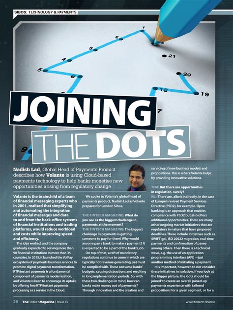 Fintech Finance Presents The Fintech Magazine Issue 13 By Fintech