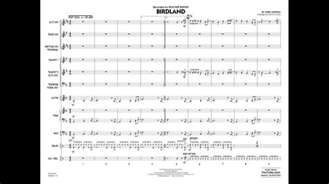 Birdland By Josef Zawinularr Rick Stitzel Youtube
