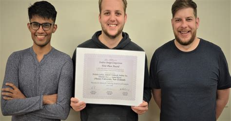 Massey Undergraduate Team Wins International Robotics Design