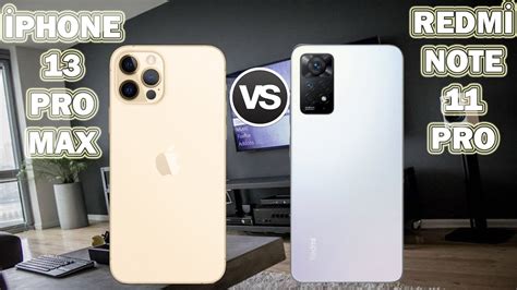 Redmi Note 11 Pro Vs İphone 13 Pro Max Karşılaştırma Youtube