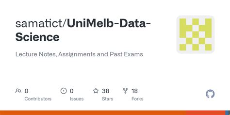 UniMelb Data Science Lecture Notes And Tutes 2019 Machine Learning