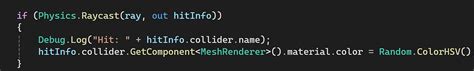 casting raycast from mouse position in unity by felix m quinones