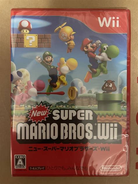 Yahooオークション 【新品】wii ニュー・スーパーマリオブラザーズ