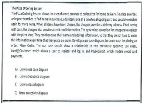 Solved The Pizza Ordering System The Pizza Ordering System