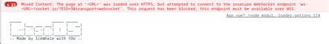 Bug No Secure Websocket Behind Reverse Proxy · Issue 683 · Icewhaletechcasaos · Github