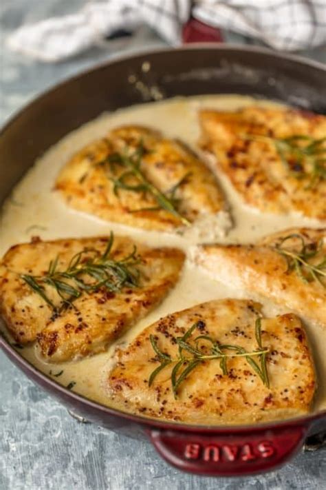 Chicken Dijon In White Wine Sauce White Wine Chicken Recipe The