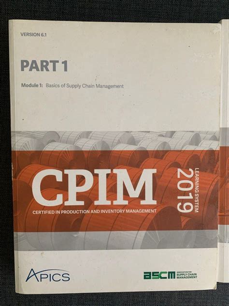 Cpim Study Material Hobbies And Toys Books And Magazines Textbooks On