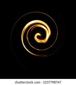 Beautiful Orange Light Effect On Black Stock Illustration 2237798747 Shutterstock