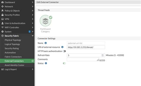 Technical Tip Configuring A Custom External Threa Fortinet Community
