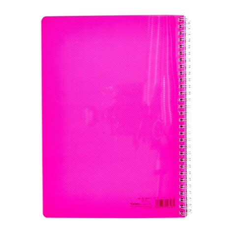 Kyowa Colour Cover Spiral Notebook B5 7mm Grid Pnk 1 S Eezee