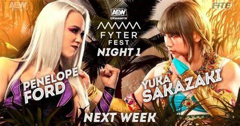 Aew Dynamite Fyter Fest Night 1 Preview