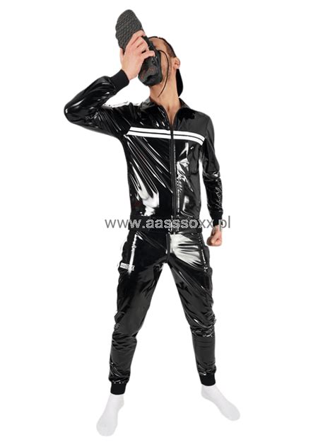Latex Pants Exhibit Asox Official Kinky Nylon Clothes Aasssoxx Fetish Gear