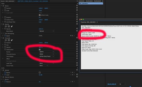 Timecode Time Display Defaults To Non Drop Fram Adobe Product Community