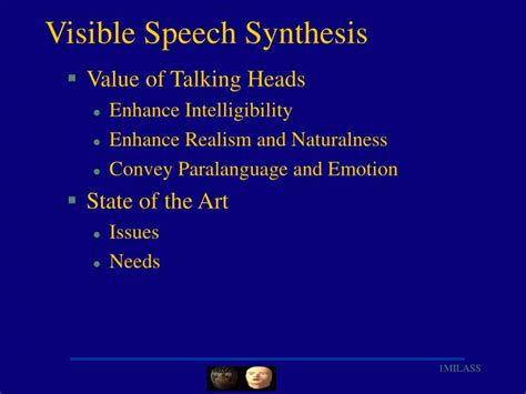 Ppt Visible Speech Synthesis Powerpoint Presentation Free Download Id6583585