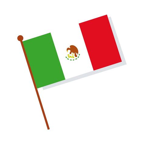 Icono De Estilo De Dibujo De Mano De Bandera Mexicana 2590006 Vector En
