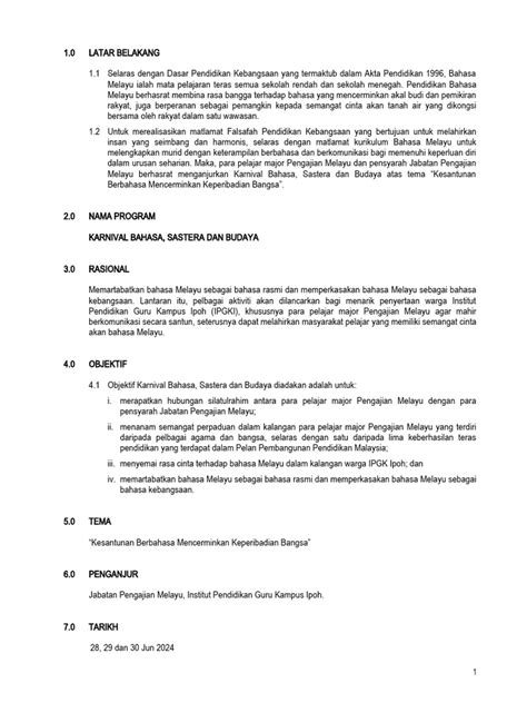 Ketas Keje Karnival Budaya Pdf