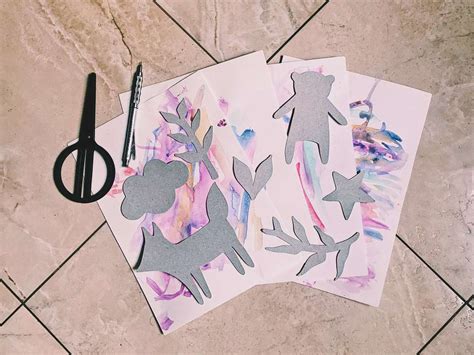 DIY Project: Панно с лесными животными