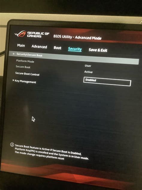 Disable Secure Boot Greyed Out Help R ZephyrusG