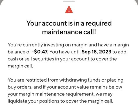 Its All Over Guys First Margin Call Rwallstreetbets