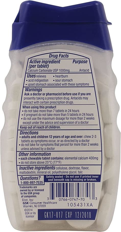 Buy Tums Ultra 1000 Mint Size 72 Count Pack Of 2 Online At Lowest Price In Ubuy Nepal B01mzwl0lp