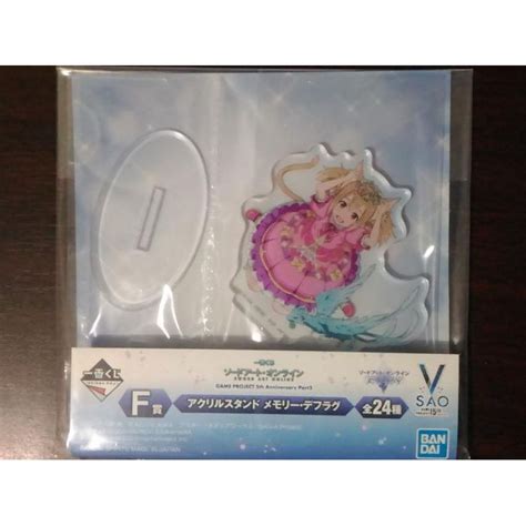 《好動漫》《多樣》現貨 日版 一番賞 刀劍神域 5th週年紀念 Part3 精品角色立牌 F賞 款式20 西莉卡 蝦皮購物