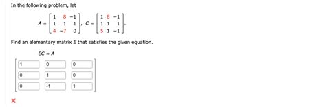 Solved Please Help For Linear Algebra In The Following