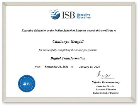 chaitanya gengidi on linkedin 🚀 excited to share completed the