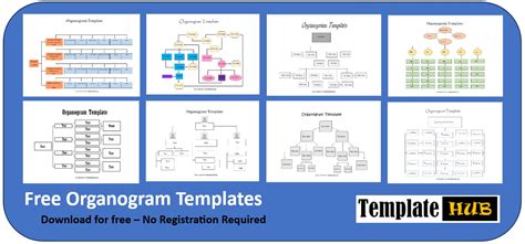 08 Free Organogram Templates MS Word Excel And PowerPoint