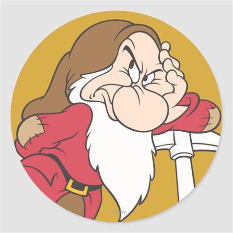 Grumpy Dwarf Disney