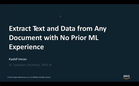 Extract Text And Data From Any Document With No Prior Ml Experience