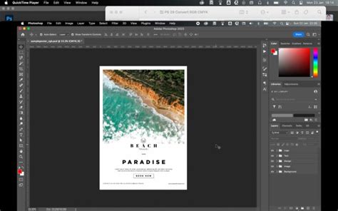How To Convert RGB To CMYK In Photoshop CC Without Flattening Image Design With Dale